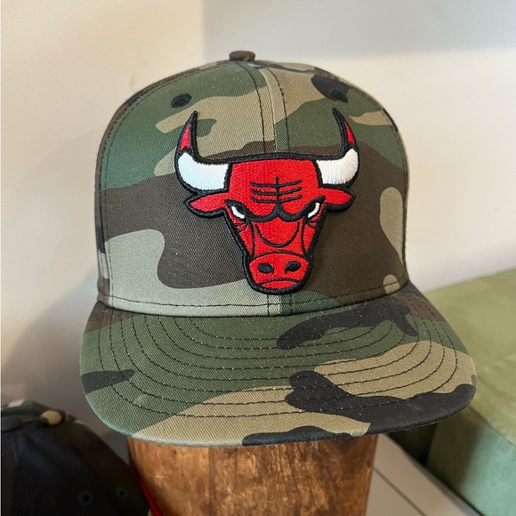 New Era | Accessories | New Era Camo Bulls Snapback | Poshmark